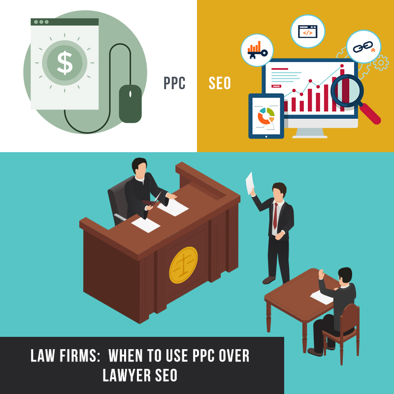 Law Firms: When To Use PPC Over Lawyer SEO